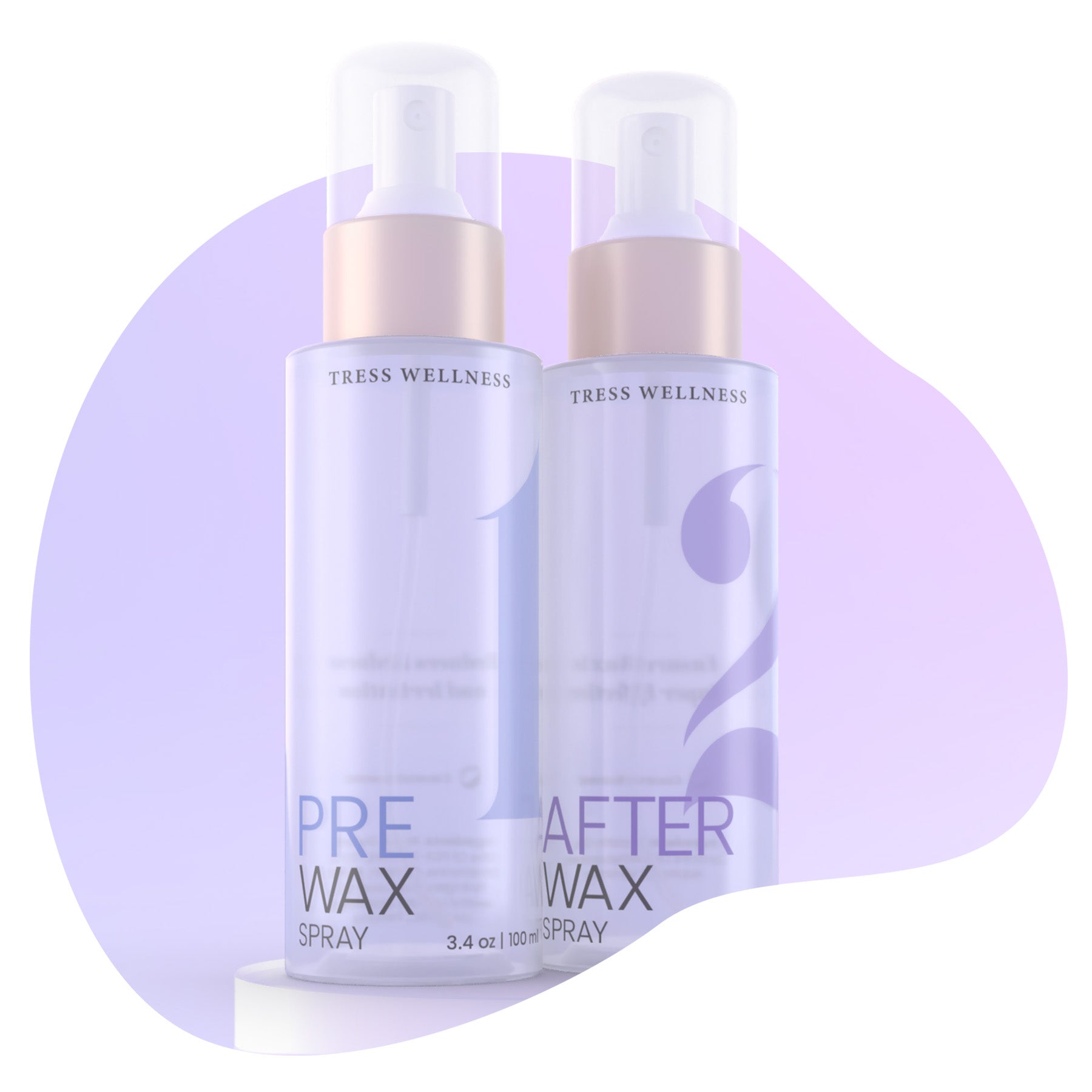 Pre-Wax Spray & After-Wax Care Combo | Tress Wellness