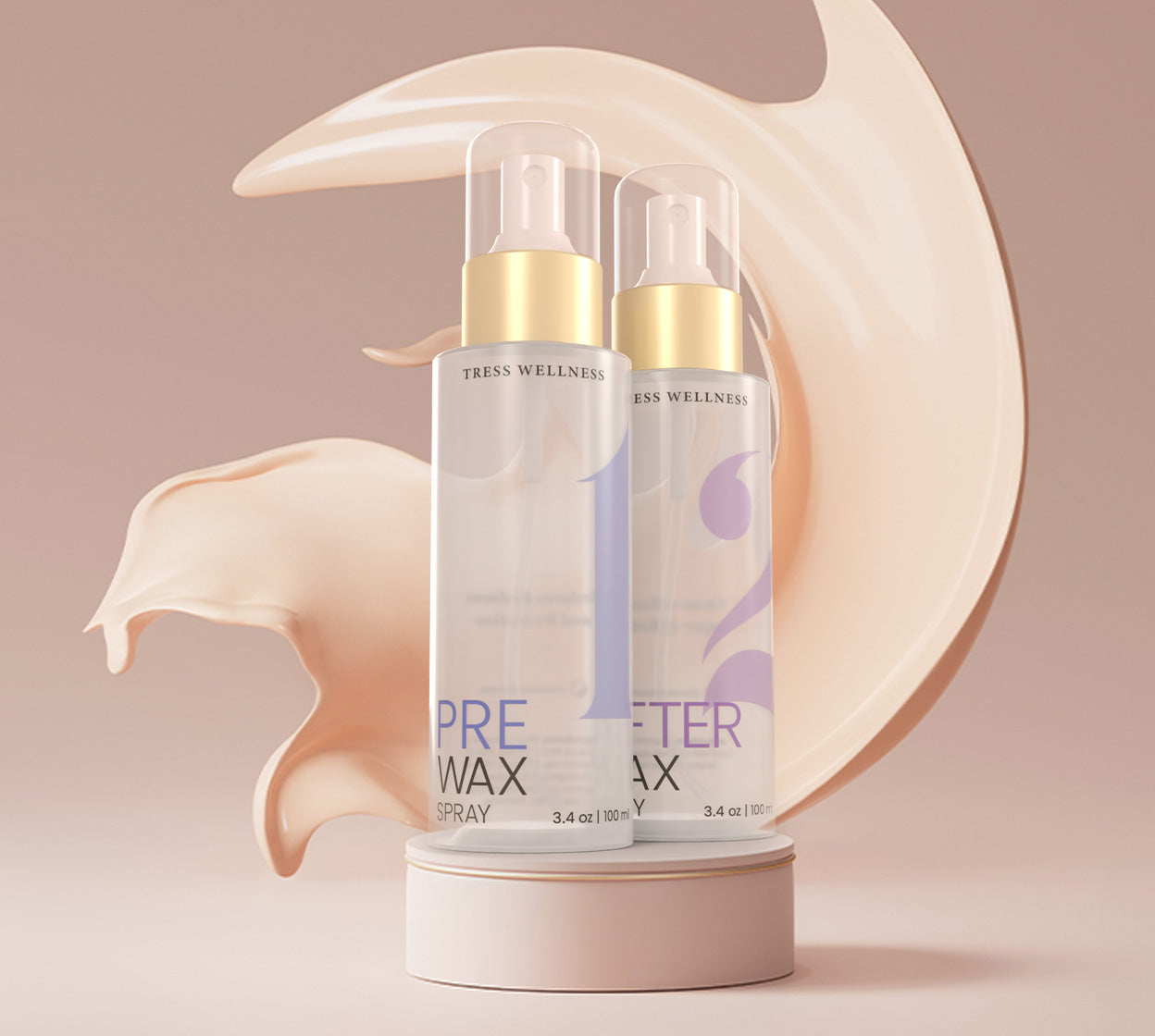 Pre-Wax Spray & After-Wax Care Combo | Tress Wellness